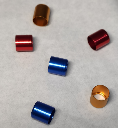 Colored Arrow Aluminum and stainless Nock Collars, Protector Rings For ...