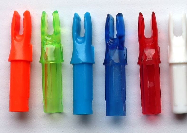 Arrow Nock For Id.245/246"(6mm)Standard Size Arrows Push In Blazer Nock ...