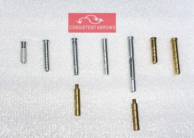 Arrow Screw In Aluminum, Brass Insert ,aRROW Inserts With 25/50/100 ...