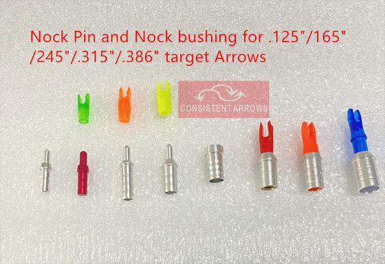 Arrow Component,Screw In Point, Inserts, Nock,Bushing,Pin,Nock Collar,